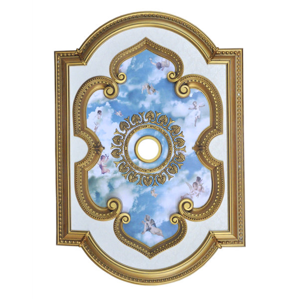 Artistry Lighting ARC0913-F-021 Rectangular Ceiling Medallion - Wayfair Canada